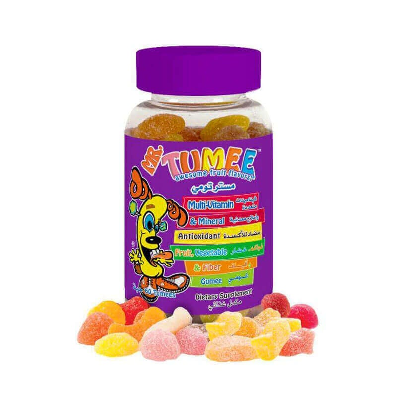 Mr Tumee Fruit Veg & Fibre 60 Gum – Aldawaeya Pharmacy
