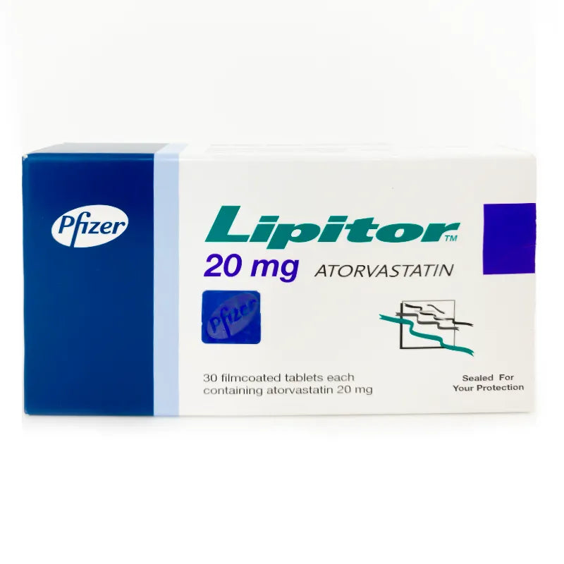 Lipitor 20 mg 30 Tabs For High Cholesterol – Aldawaeya Pharmacy