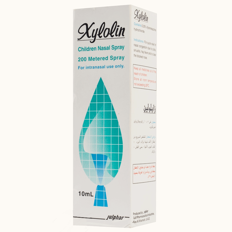 Xylolin Child Nasal Spray as nasel congestion – Aldawaeya Pharmacy