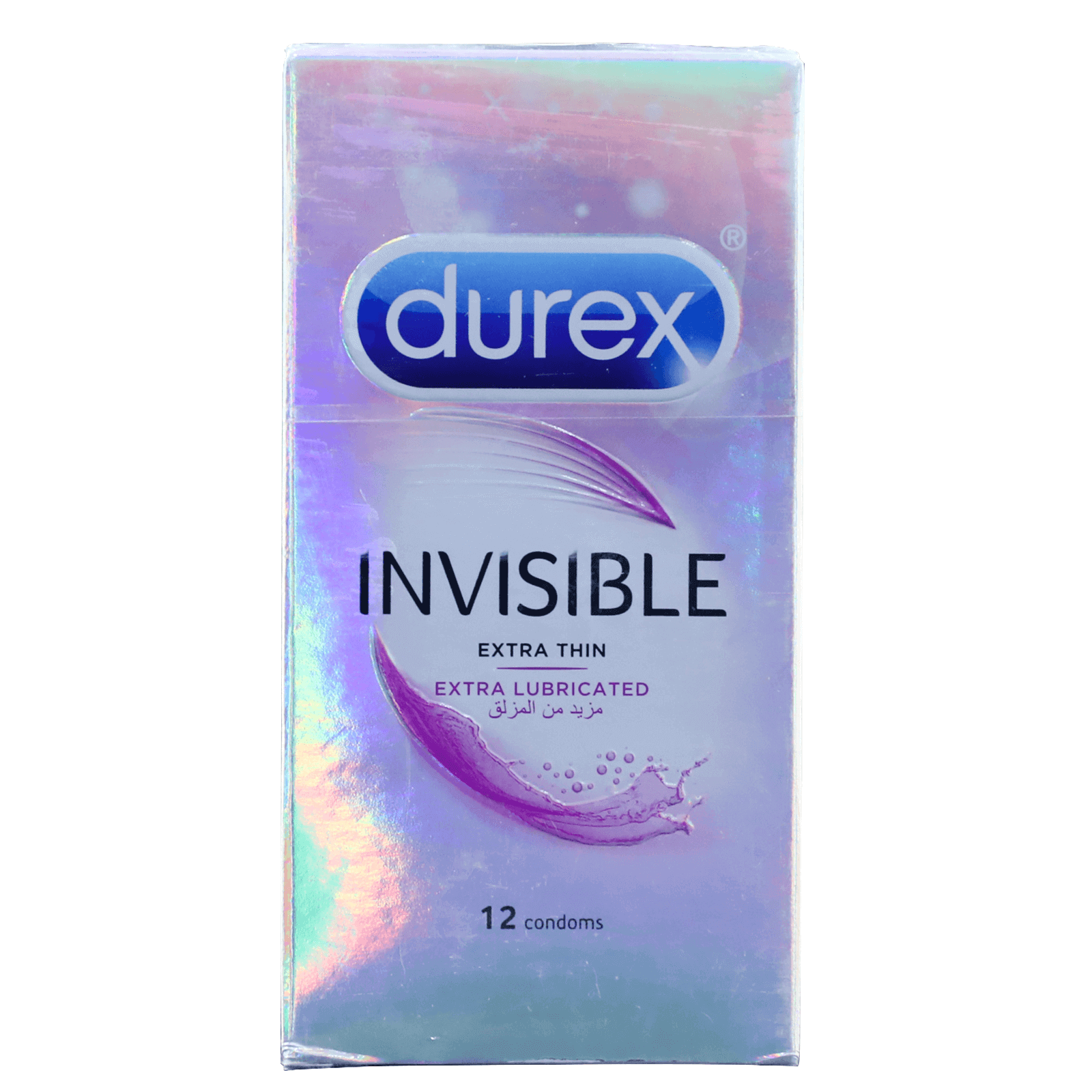Durex Invisible Extra Thin Extra Condoms 12'S – Aldawaeya Pharmacy