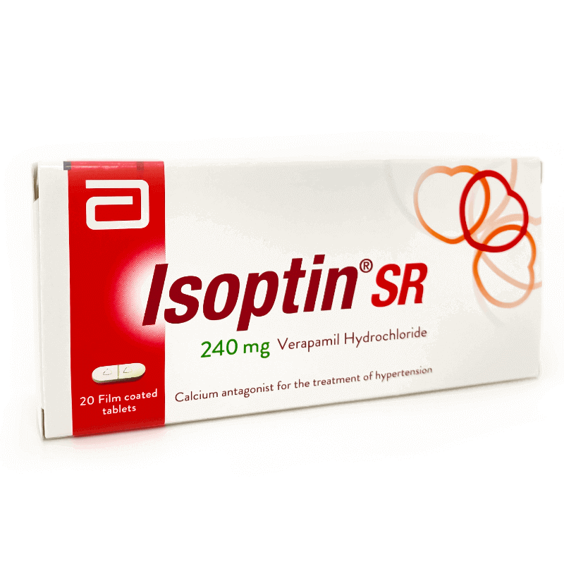 Isoptin SR 240Mg Tablet 20'S – Aldawaeya Pharmacy