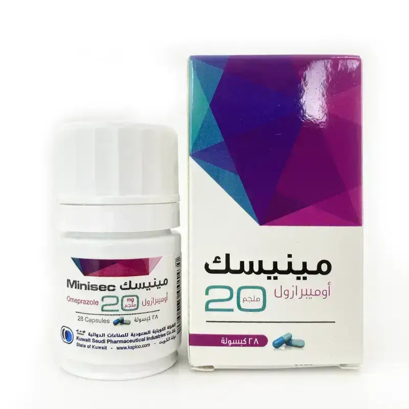 Minisec 20 mg 28 Caps – Aldawaeya Pharmacy