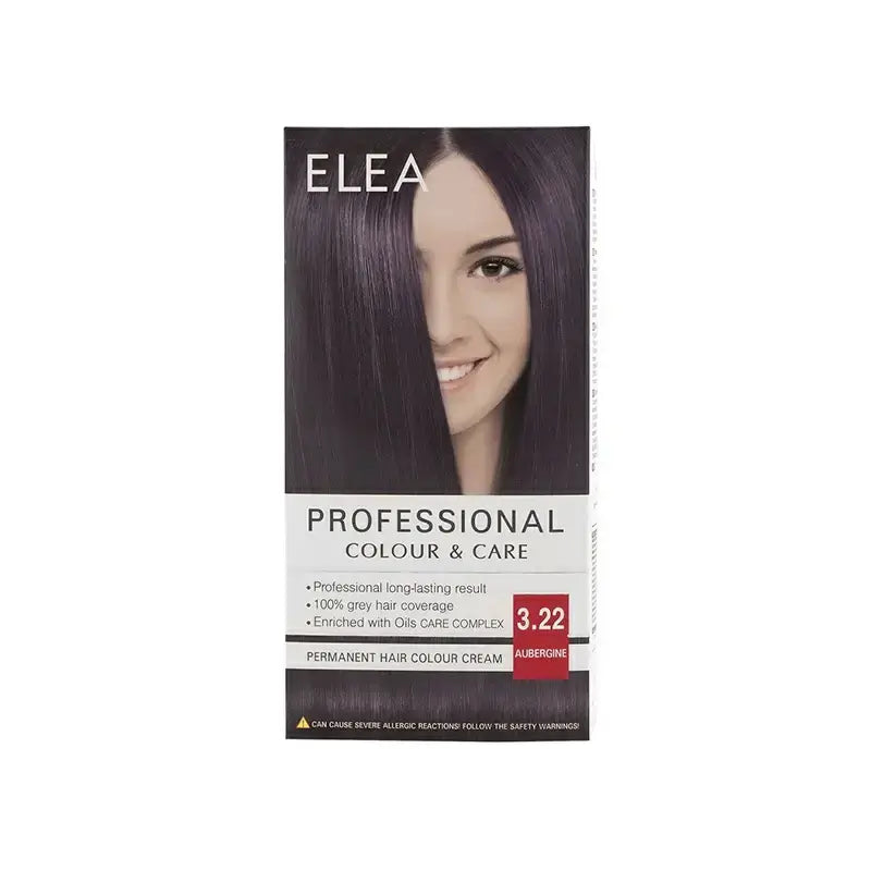 Elea Hair Color Cream 3/22 Aubergine 123 ml – Aldawaeya Pharmacy