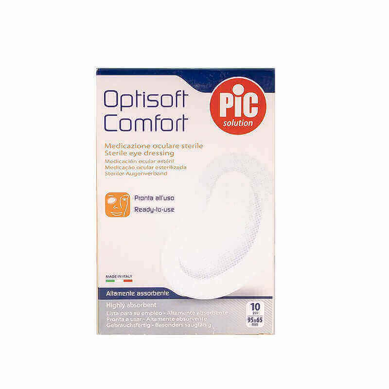 Pic Sterile Eye Dressing 95*65 mm 10 Pcs 461N – Aldawaeya Pharmacy