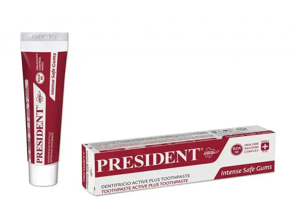 President Active Plus Toothpaste 30 ml – Aldawaeya Pharmacy