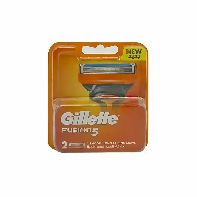 Gillette Fusion 5 Razor blades 2 Pcs – Aldawaeya Pharmacy