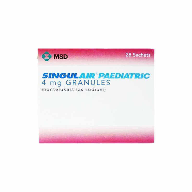 Singulair 4 mg Paediatric Granules 28 Sachets – Aldawaeya Pharmacy