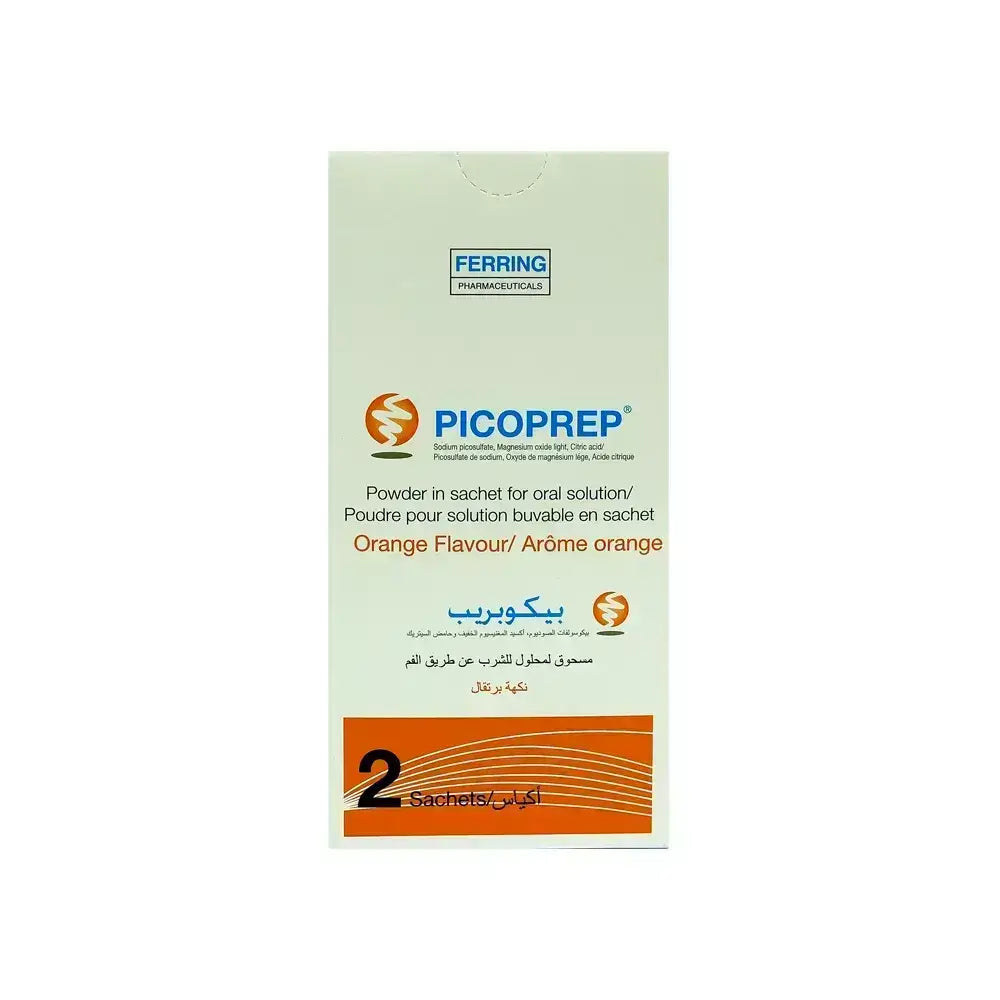 Picoprep Powder Sachets Orange Flavour 2 Pcs – Aldawaeya Pharmacy