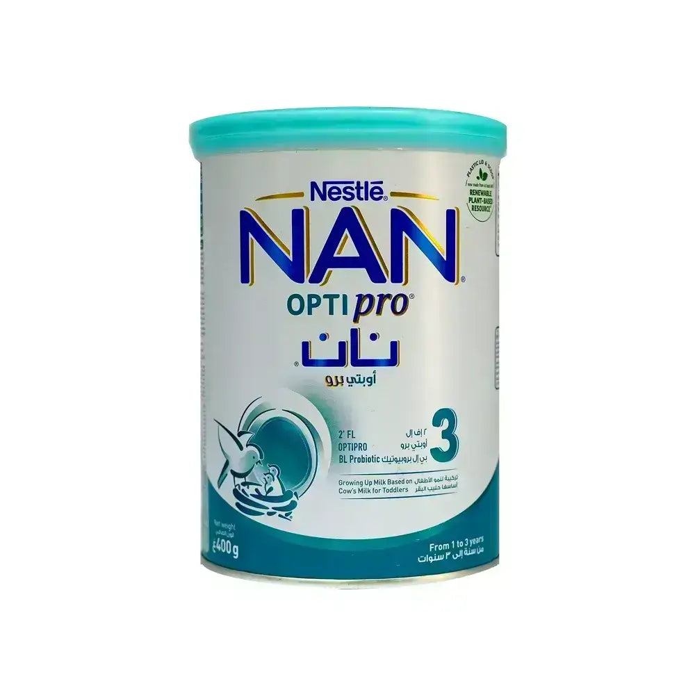 NAN Opti Pro 3 with Probiotic Milk 400 g – Aldawaeya Pharmacy